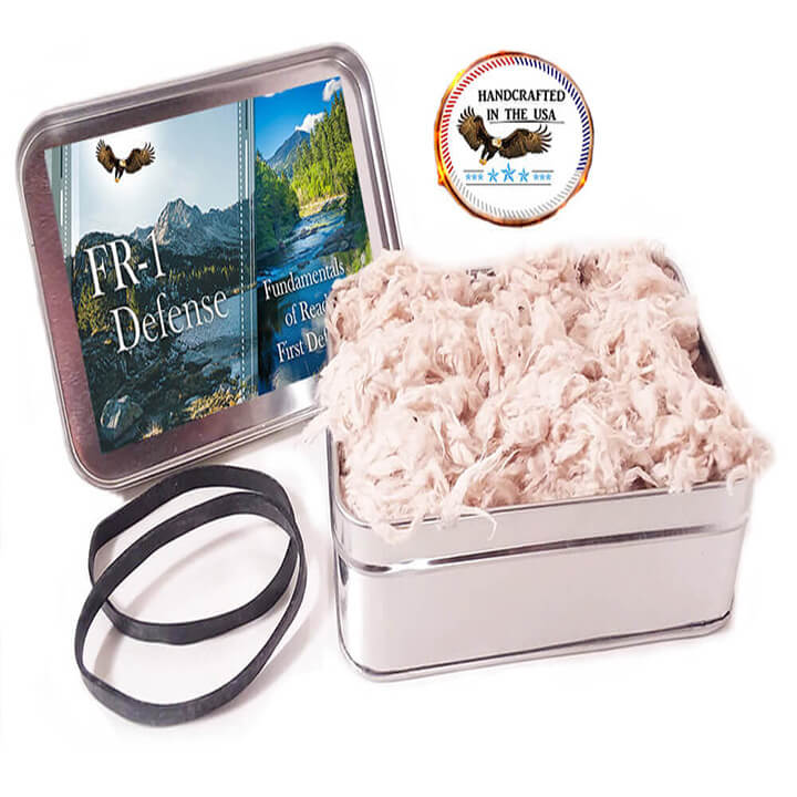 Tin Container with Fire Ace - FR-1 Defense